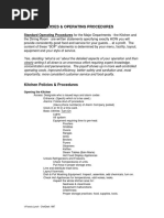 Kitchen Employee Evaluation Form | PDF | Kitchen | Business