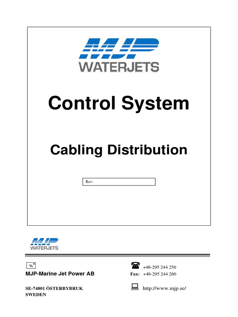 Control System: Cabling Distribution | PDF