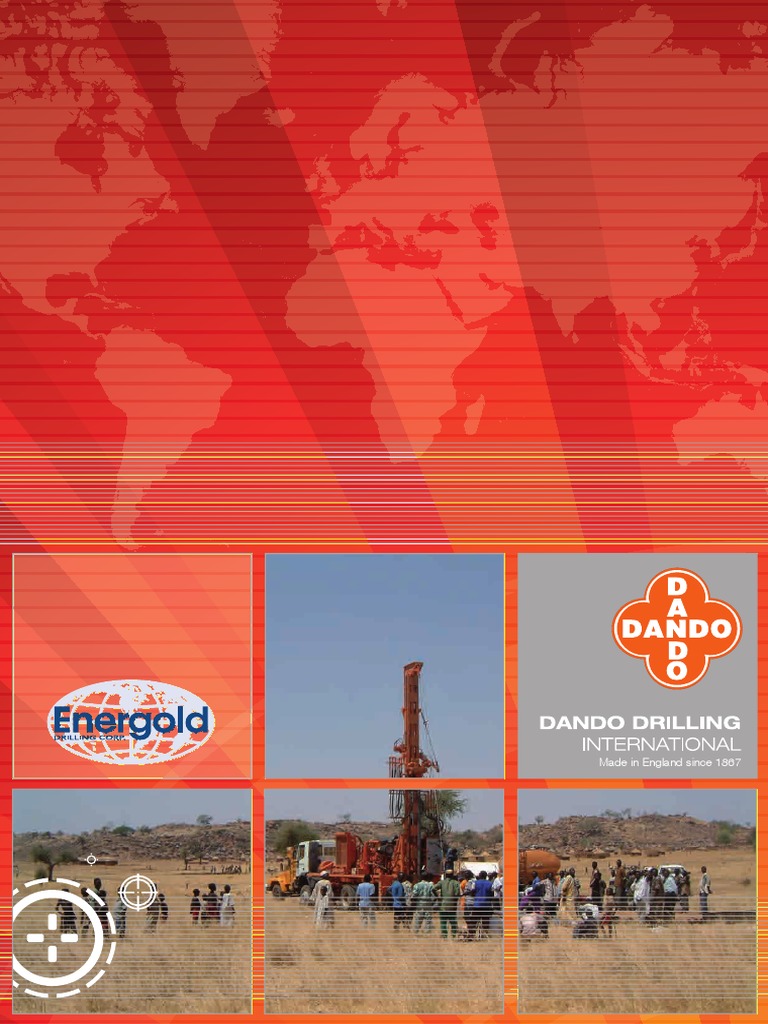 Drilling Rig Brochure Dando | PDF | Drilling Rig | Geotechnical Engineering