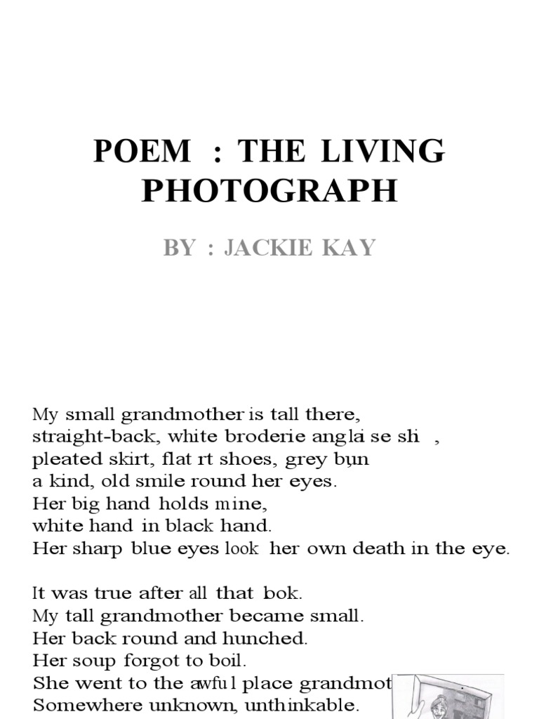 276458777 Poem the Living Photograph | Poetry | Fiction & Literature ...