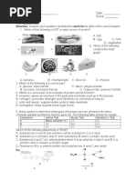 Biomolecules Structure and Function Worksheet | PDF | Biomolecules ...