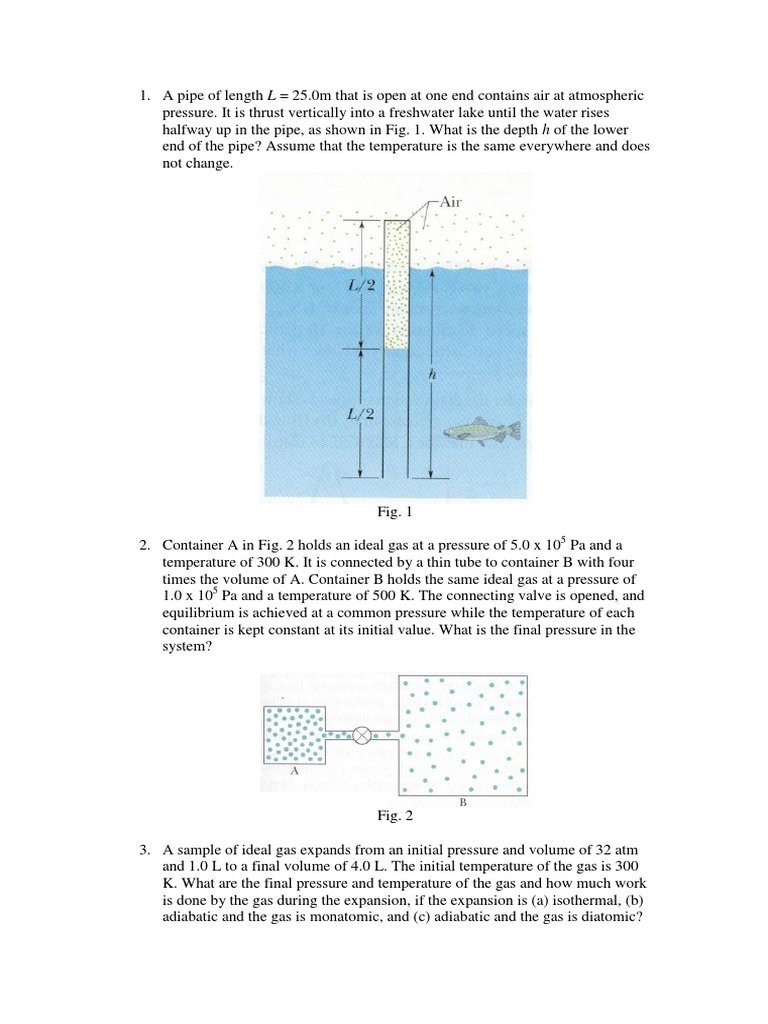 Assignment 5.1 - Thermodynamics 1 | PDF | Humidity | Pressure