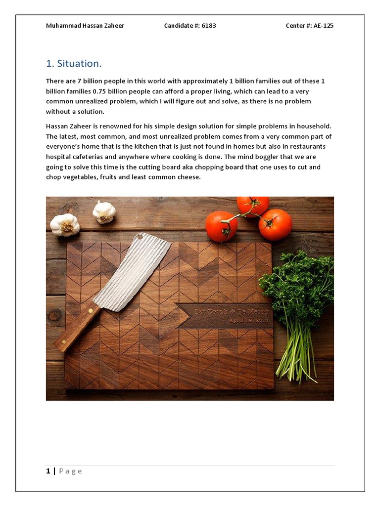 Design and Technology Project Report (0445) | PDF