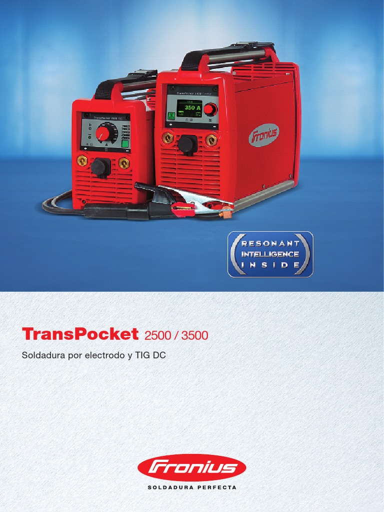 TransPocket 2500 Es | PDF | Soldadura | Construcción
