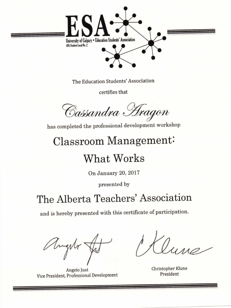 Classroom Management PD | PDF