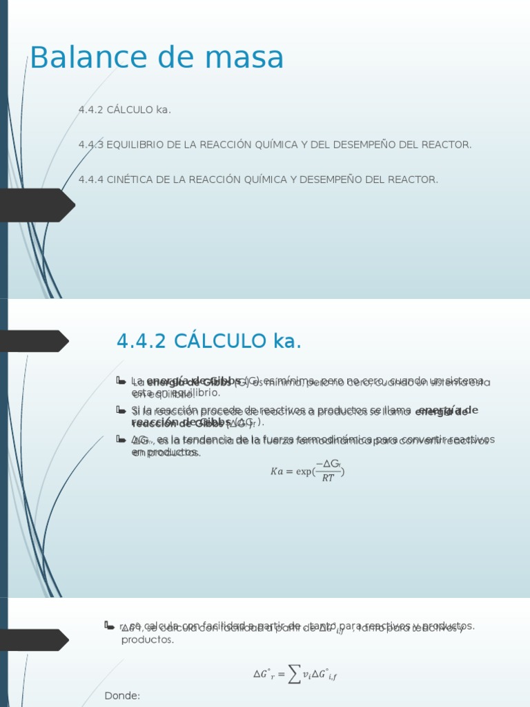 calculo ka | Equilibrio químico | Reacciones químicas