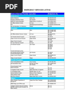 Emergency Numbers | PDF | Safety | Public Safety
