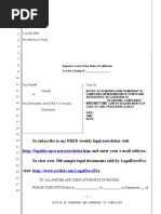 Sample Demurrer To Complaint For Lack of Standing in California | PDF ...