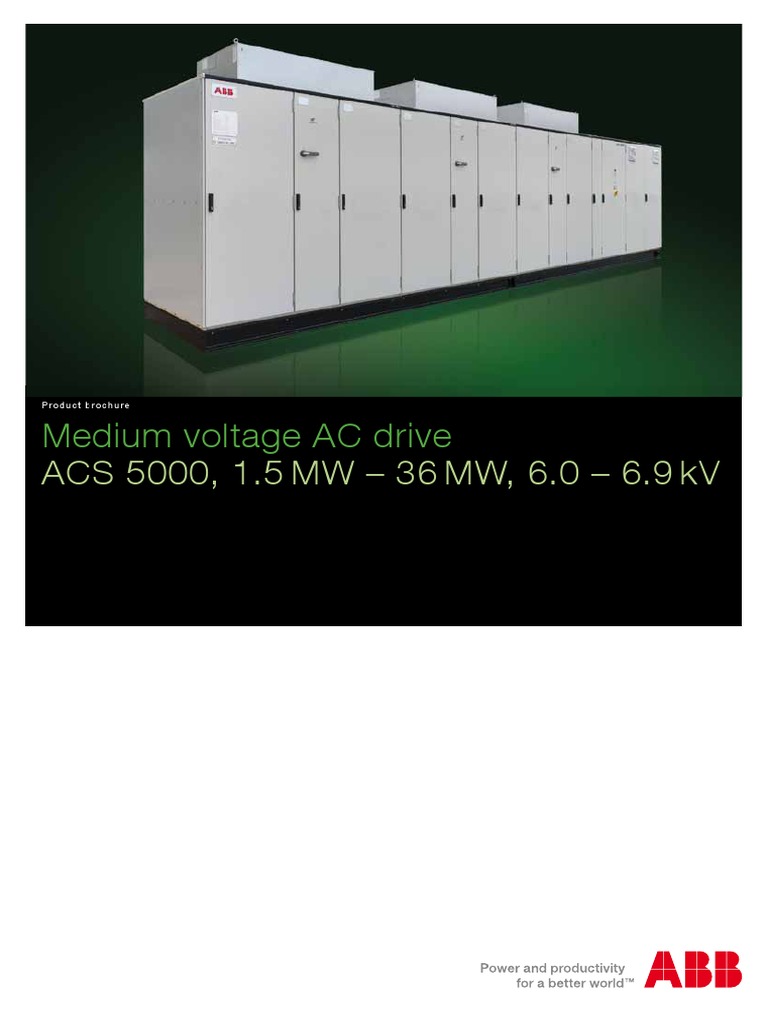 ACS 5000 en Rev H - Lowres | PDF | Alternating Current | Transformer