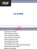 LS-DYNA Input Deck Basics Guide | PDF | Yield (Engineering) | Velocity