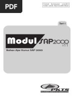 Modul Pengenalan Basic Software Sap 2000 (Shafa) | PDF