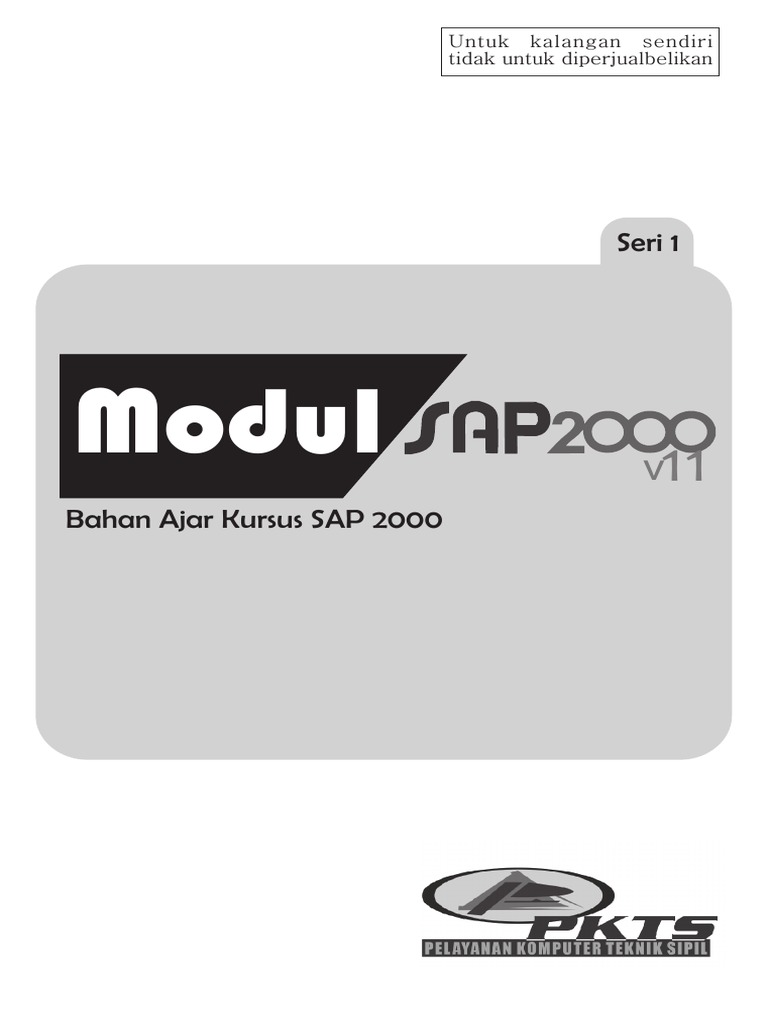 Modul SAP 2000 | PDF