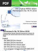 SNI 3553 2023 Air Mineral | PDF