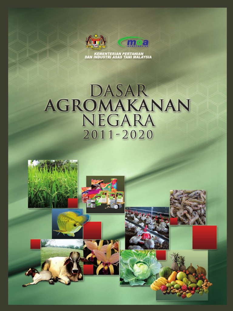 Dasar Agromakanan Negara 2011-2020 - Pendahuluan PDF | PDF