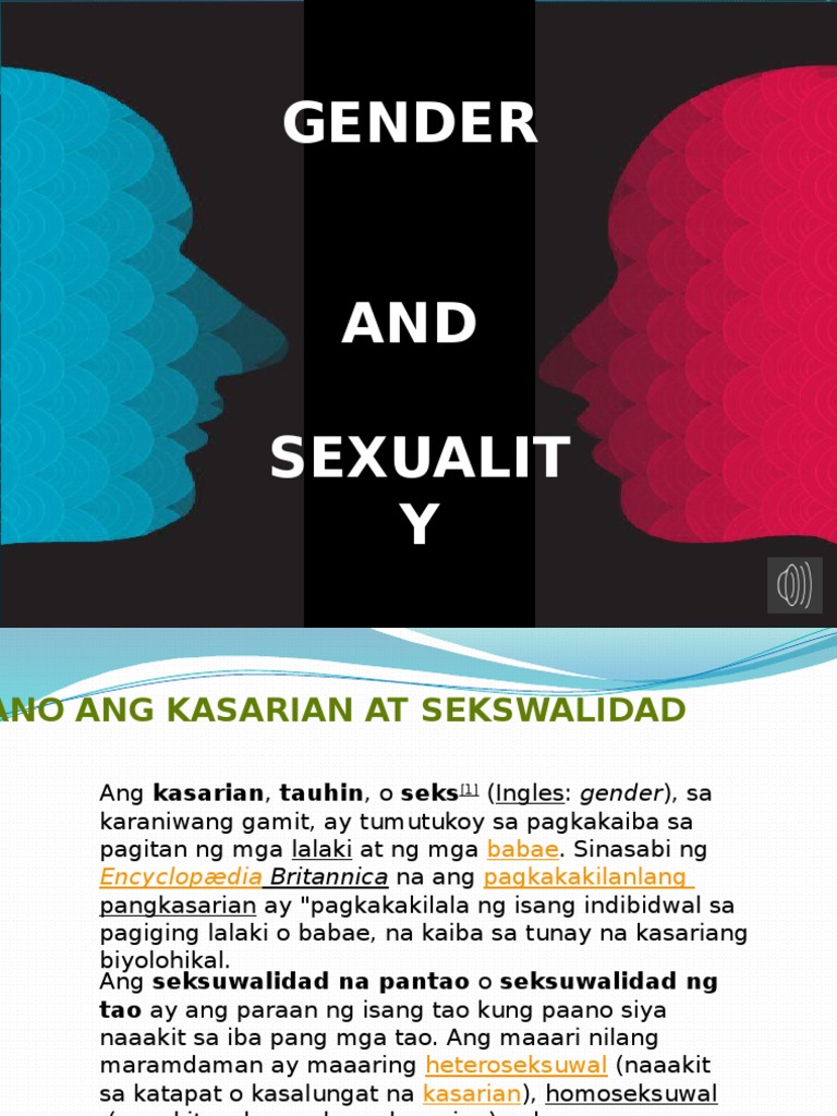 Gender and Sexuality | PDF