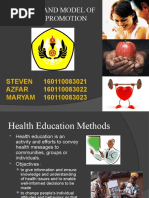 Health Promotion: The Tannahill Model Revisited: Andrew Tannahilll ...