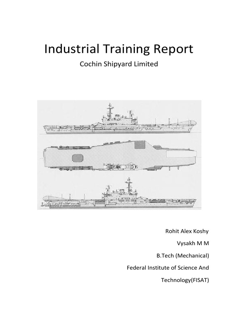 Shipyard Training Report | PDF | Gas Compressor | Pipe (Fluid Conveyance)