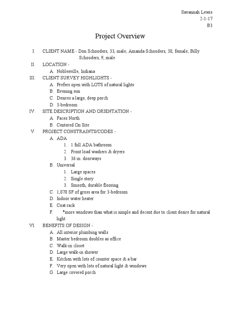Projectoverview | PDF