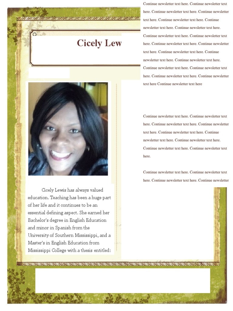 Lewis Biography 2 | PDF