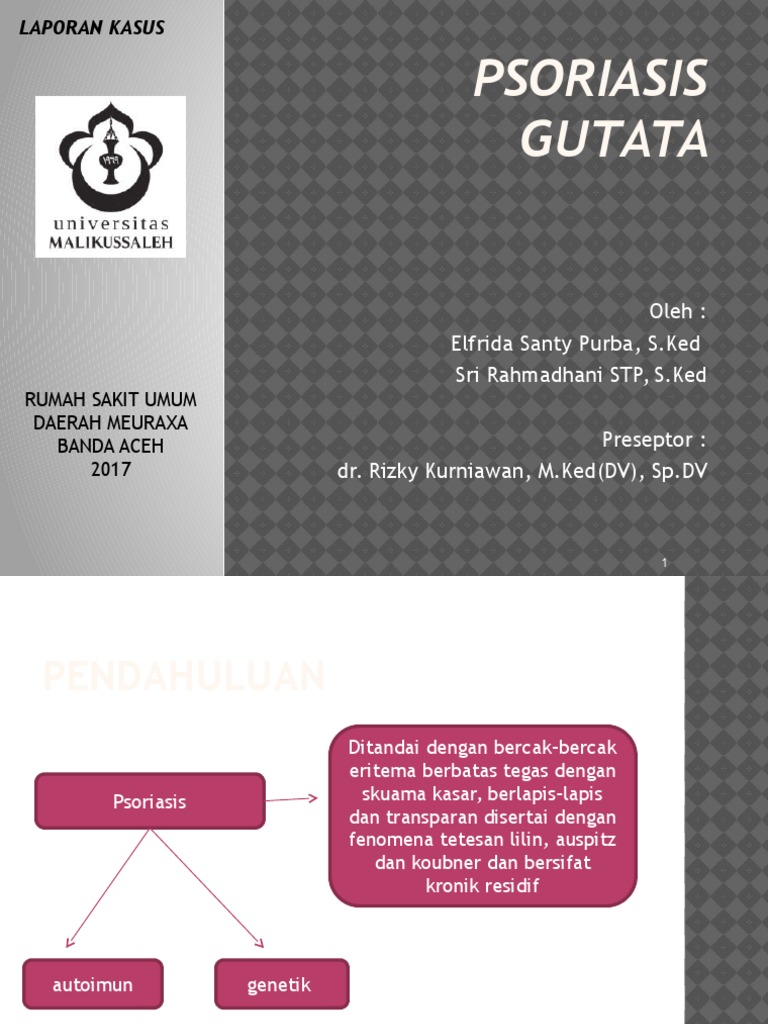 Psoriasis Gutata | PDF