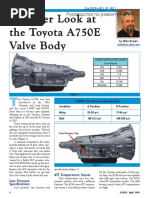 A750E and A750F Automatic Transmission: Description | PDF | Automatic ...