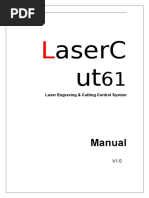 RDWorks V8.0 User Manual | PDF | Point And Click | Menu (Computing)