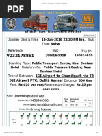 Bus Ticket Format in Excel | PDF | Finance & Money Management | Business