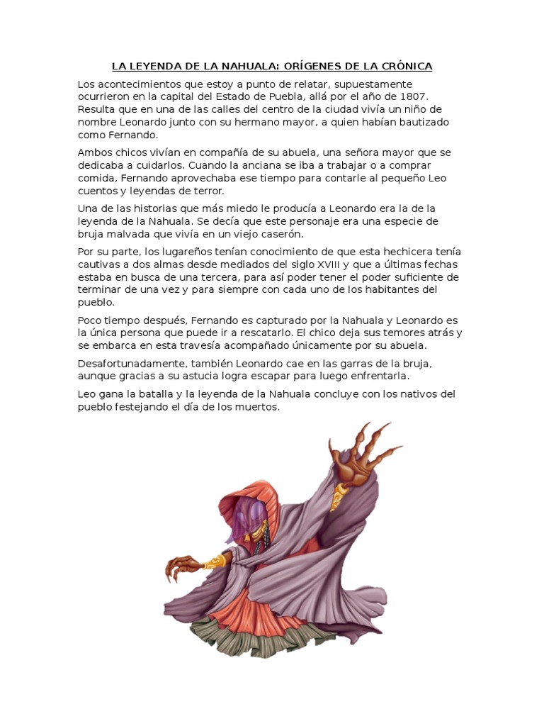 La Leyenda de La Nahuala | PDF