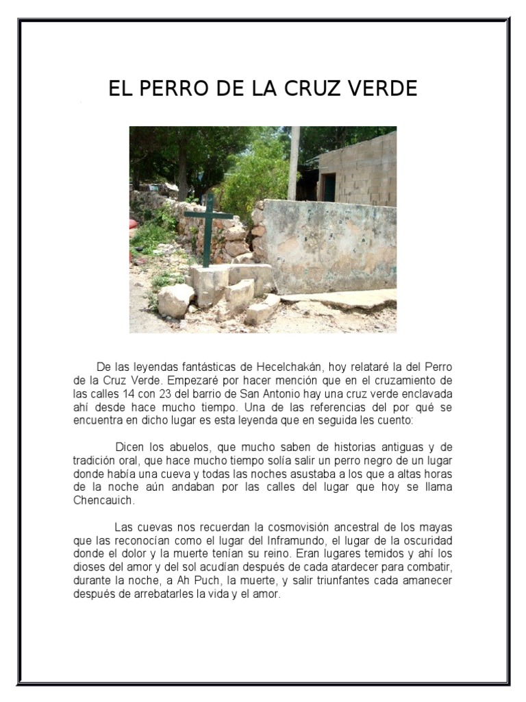 El Perro de La Cruz Verde | PDF | Brujería | Religión y creencia