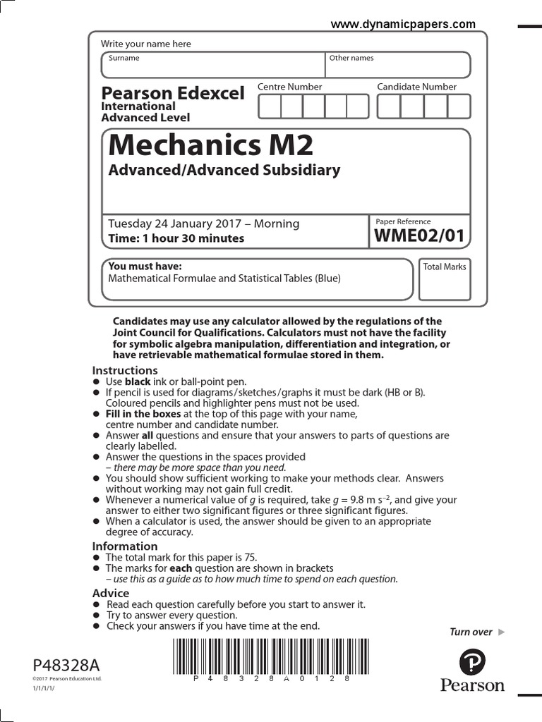 WME02 01 Que 20170124 | PDF | Calculator | Teaching Mathematics