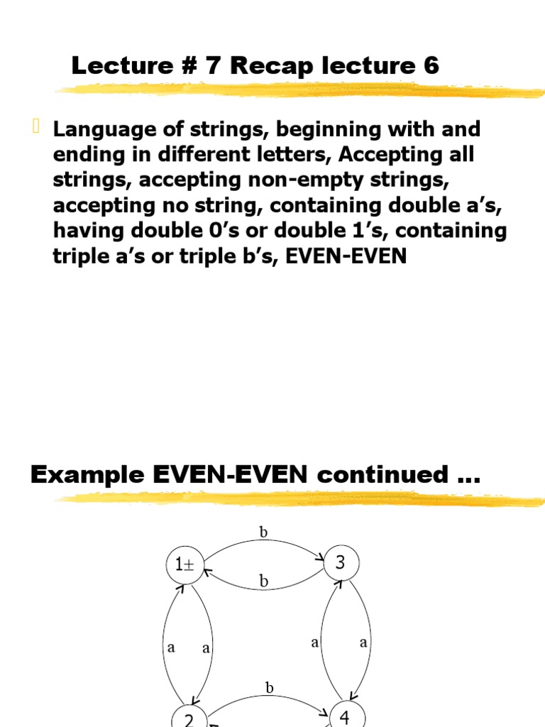 Lesson 7 | PDF | String (Computer Science) | Discrete Mathematics