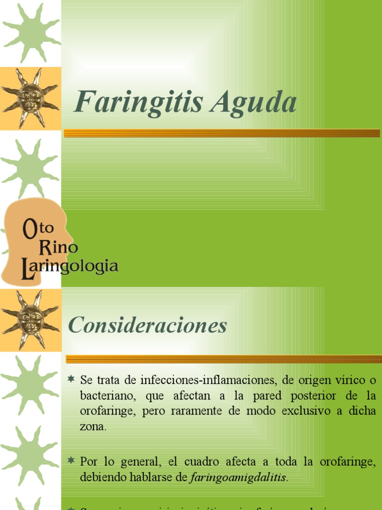 Faringitis Aguda y Crónica ABG | Salud pública | Enfermedades y trastornos
