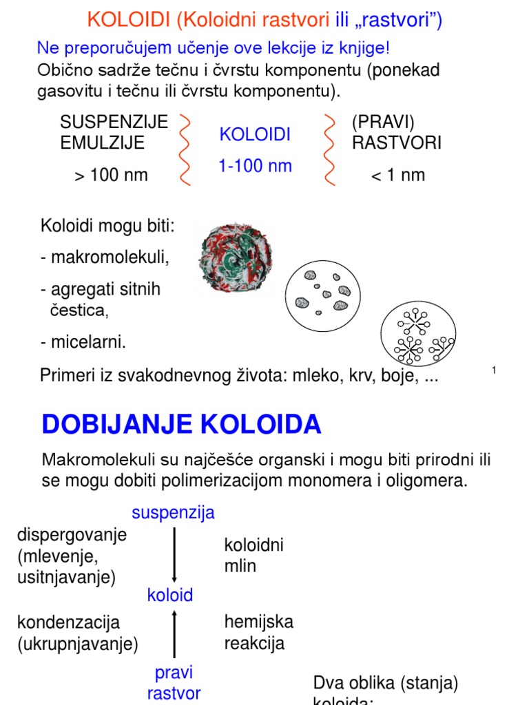12 Koloidi PDF | PDF