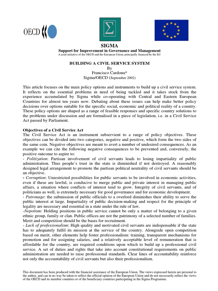 PDF | Download Free PDF | Civil Service | Administrative Law