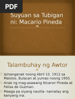 Suyuan Sa Tubigan | PDF