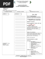 Departmental Nursing Orientation Checklist | PDF | Nursing | Health Care