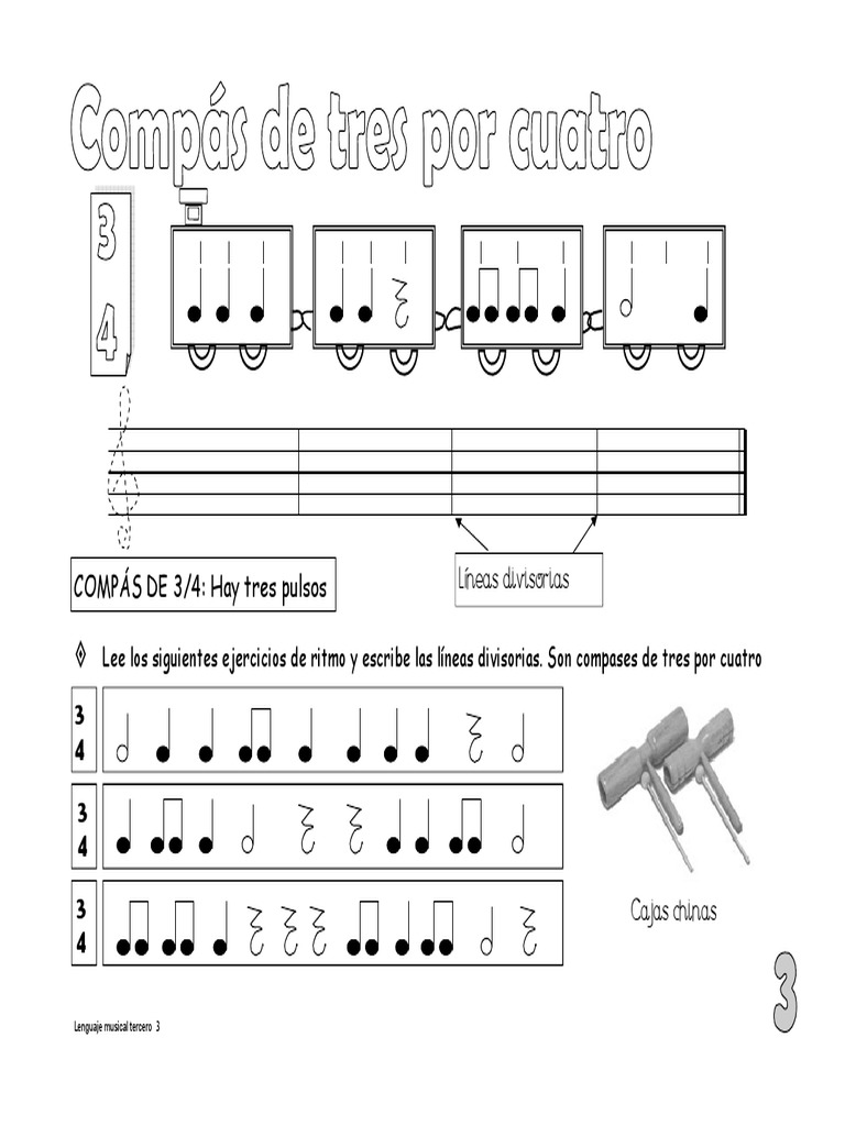 El Compás de Tres Por Cuatro | PDF
