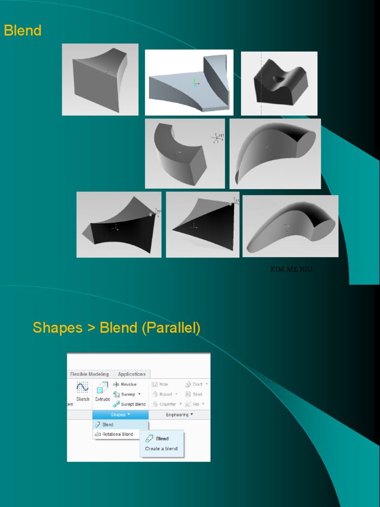 Creo Blend | PDF | Cartesian Coordinate System | Space