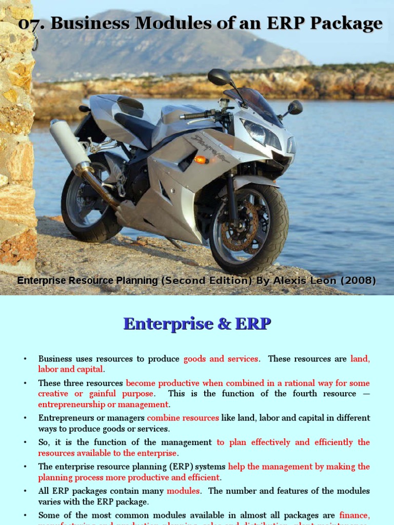 Business Modules of ERP | Download Free PDF | Enterprise Resource ...