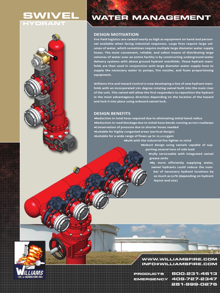 Swivel Hydrant | PDF | Valve | Hydraulic Engineering