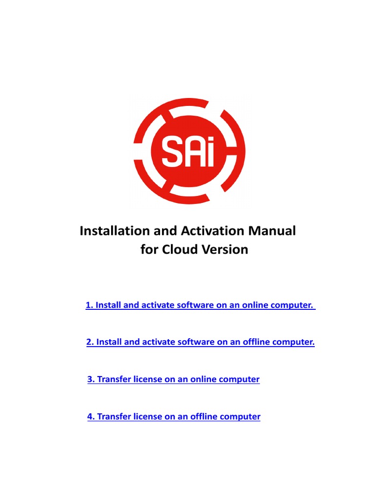 Installation Activation Guide | PDF | Online And Offline | Email