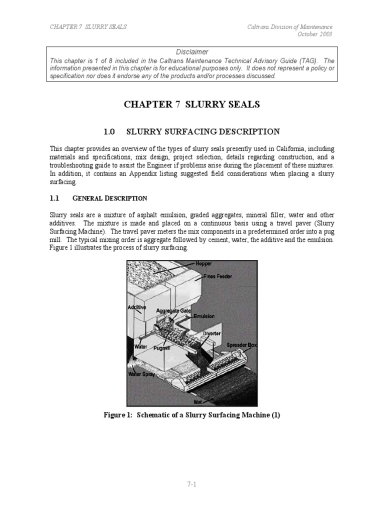 Slurry Seals PDF | PDF | Road Surface | Asphalt
