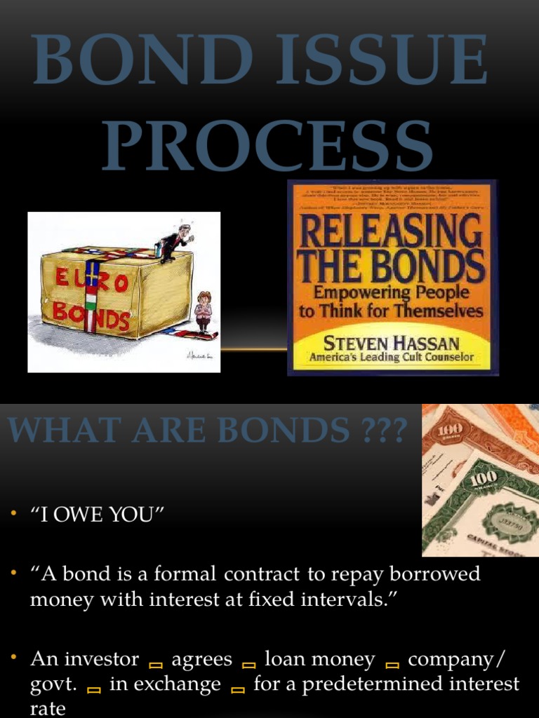 Bond Issue Process | PDF | Underwriting | Syndicated Loan