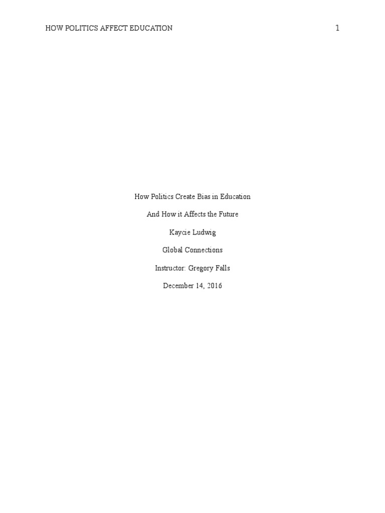 Senior Project - Research Paper Final | PDF | Bias | Palestinian ...