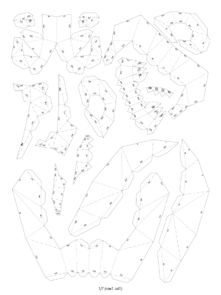 Witcher Medallion Papercraft - With Numbers | PDF | Horror Video Games ...