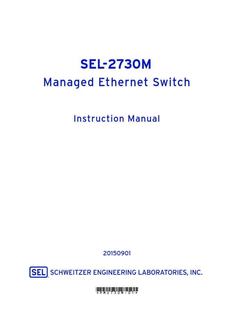 2730M Im 20150901 | PDF | Computer Network | Data Transmission