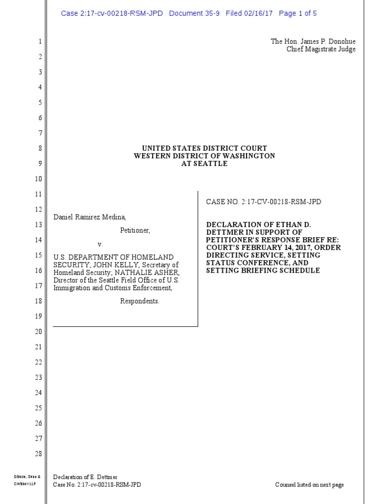 DRM Petitioner Reply Brief Exibit - Ethan Declaration | PDF ...