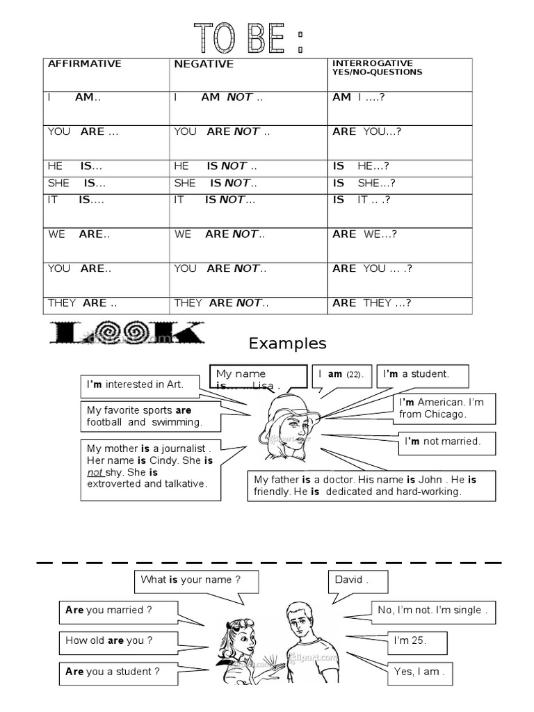 9) Verb To BE Exercises-2 | PDF | Rules | Linguistic Typology