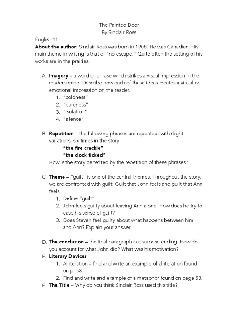 The Painted Door | PDF