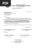 Validation Letter For Research Questionnaire | PDF | Science